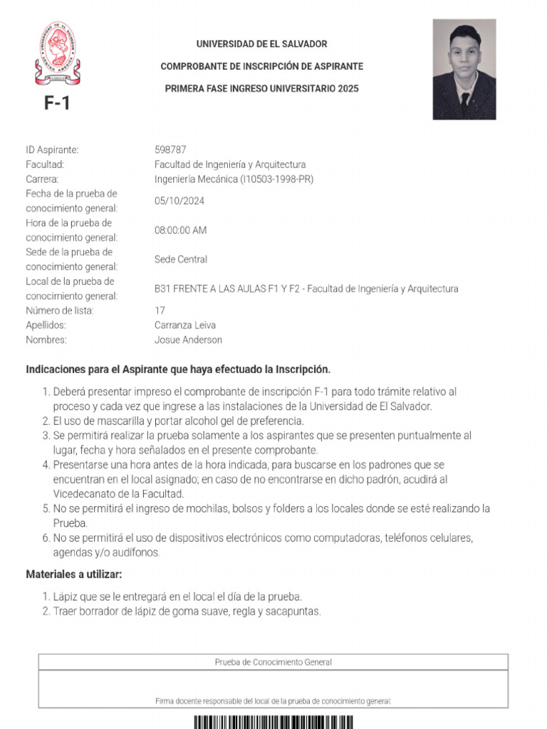 Mi f1 | PDF