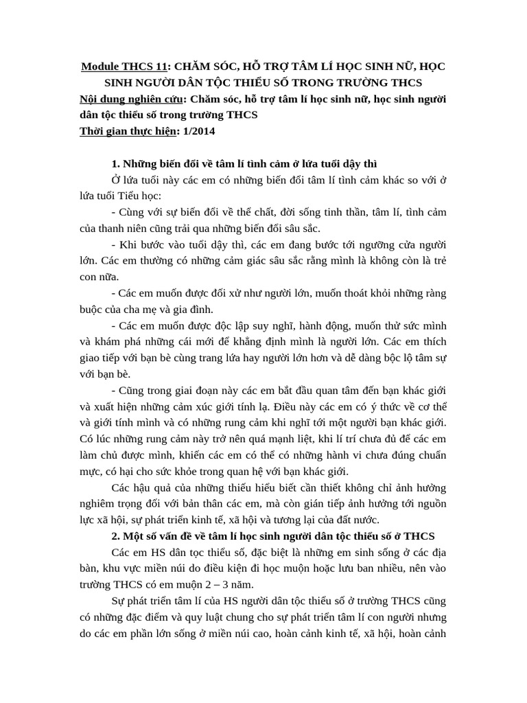 Bài Thu Ho - CH Modul | PDF