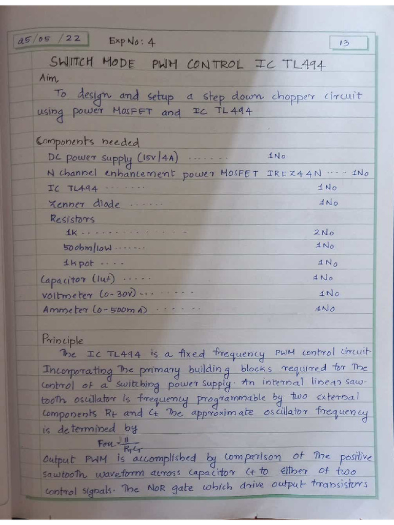 PWM Control | PDF