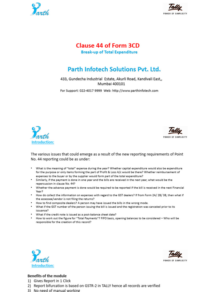 Clause 44 - Ver 1.2 | PDF