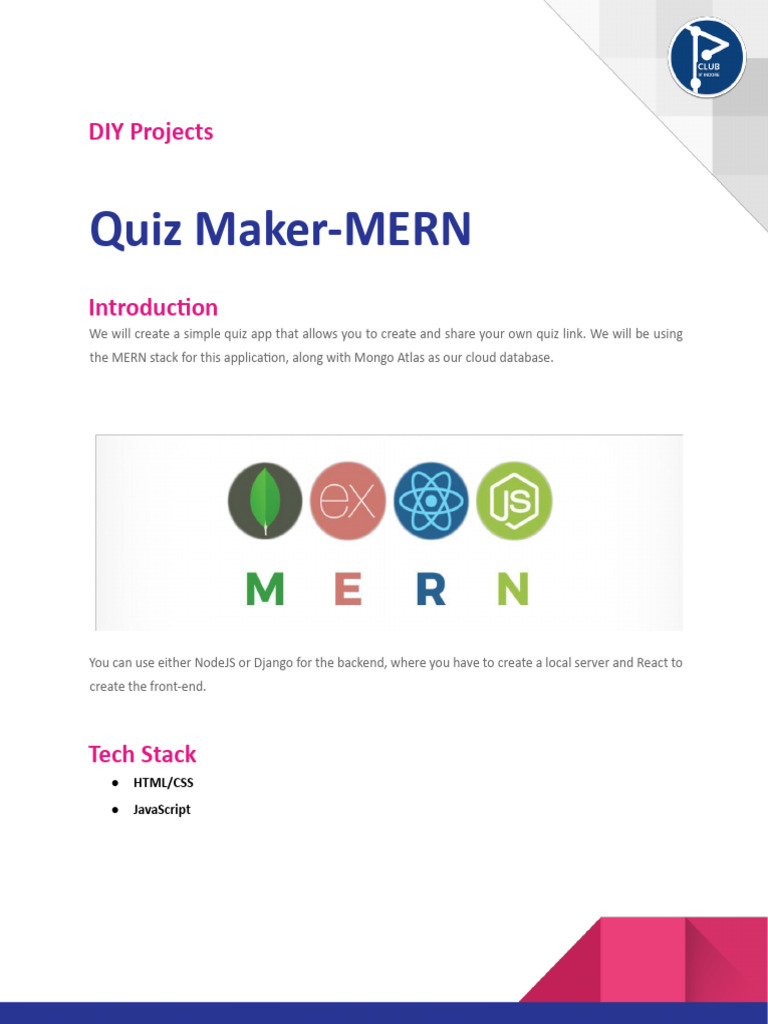MERN Quiz | PDF