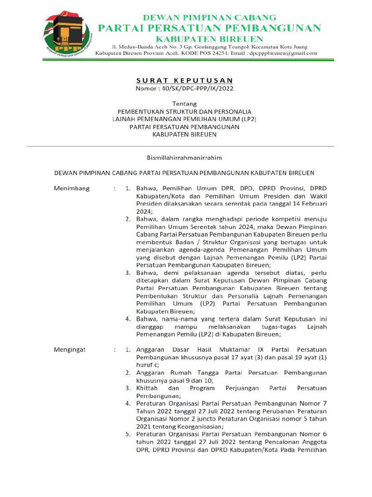 LP2 DPC PPP Bireuen | PDF