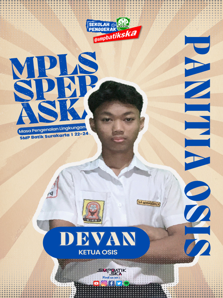 Cocard Panitia Osis 6,5x10cm - 1 | PDF