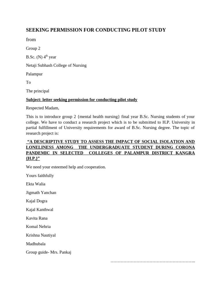 Letters in Research | PDF