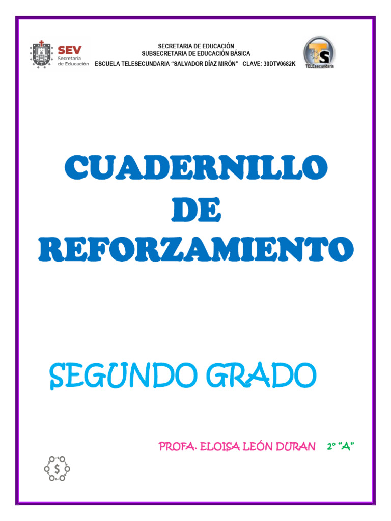 Cuadernillo de Reforzamiento | PDF