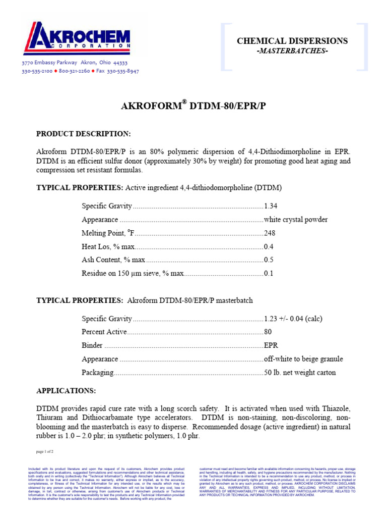 DTDM Data Sheet | PDF