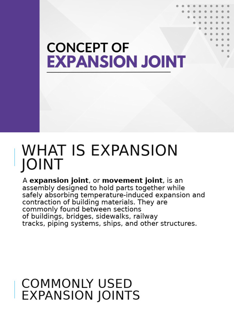 Expantion Joint | PDF