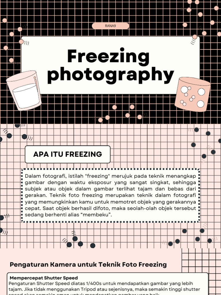 Freezing Photography RANA9 | PDF
