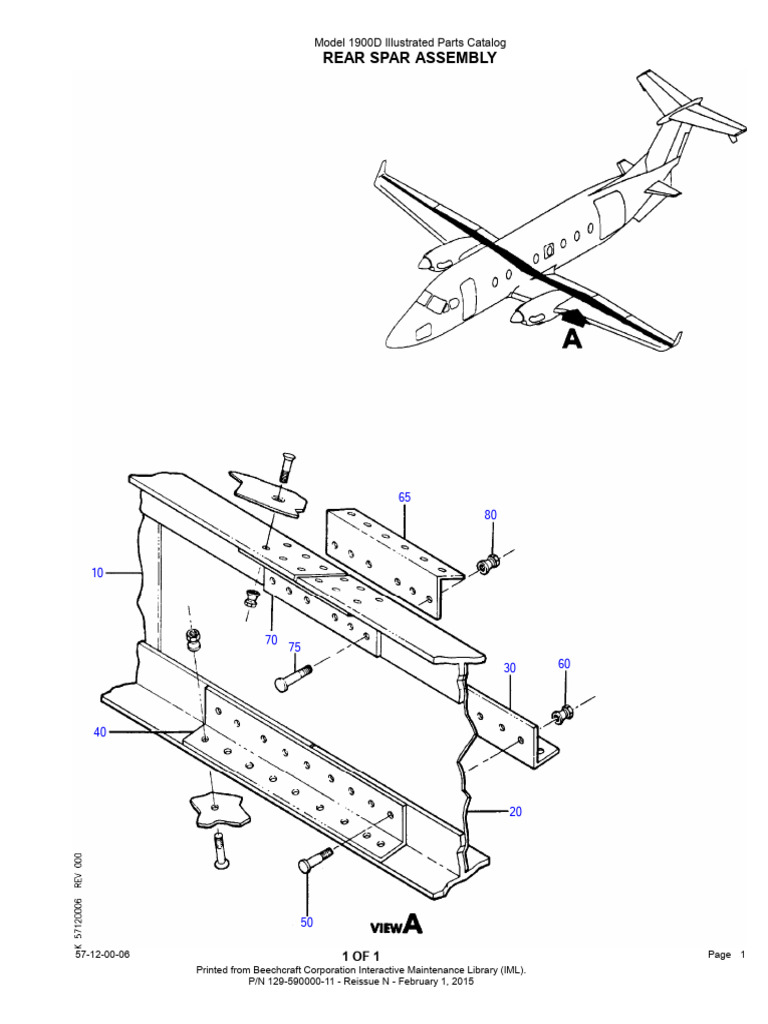 Rear Spar Assembly Ipc | PDF