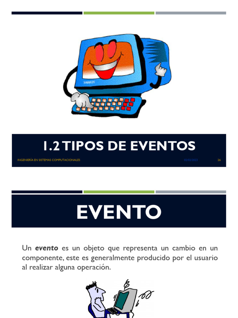 1.2 Tipos de Eventos (Nuevo) | PDF