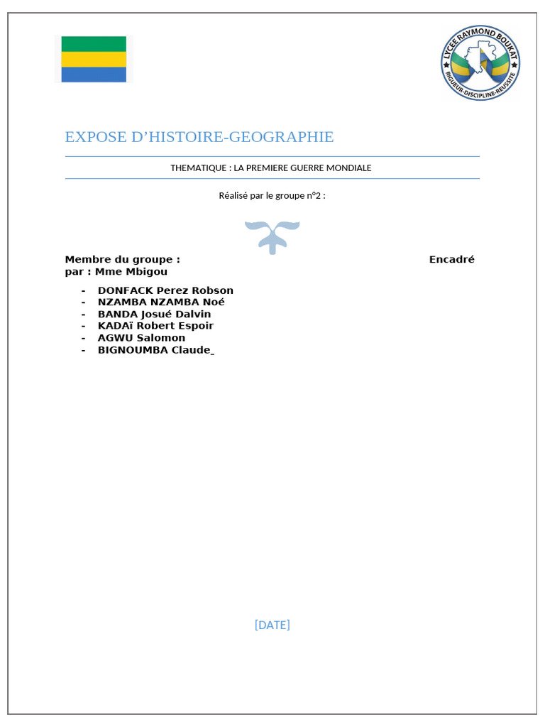 Expose of History | PDF