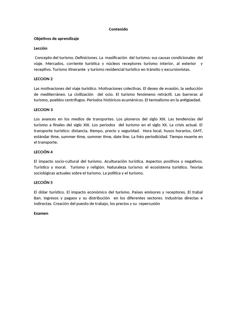 Adm y Turismo Mod 01 | PDF