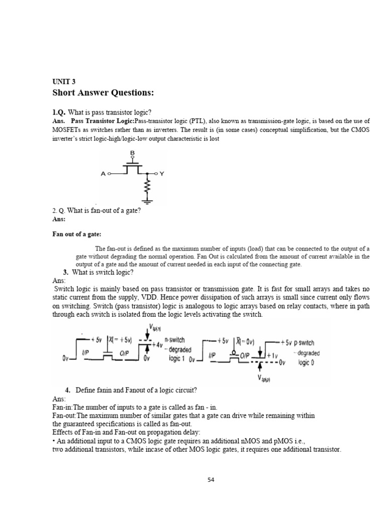 Vlsi Unit-3 | PDF