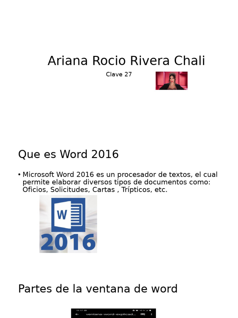 Ariana Rocio Rivera Chali Tarea | PDF