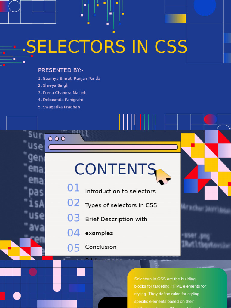 Selectors CSS | PDF