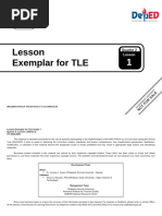 Q2 - LE - TLE 8 - Lesson 1 - Week 1 | PDF | Aquaculture | Fishery