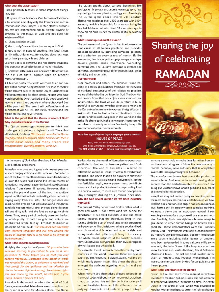 RAMADAN ENGLISH FOR PRINT v14 | PDF