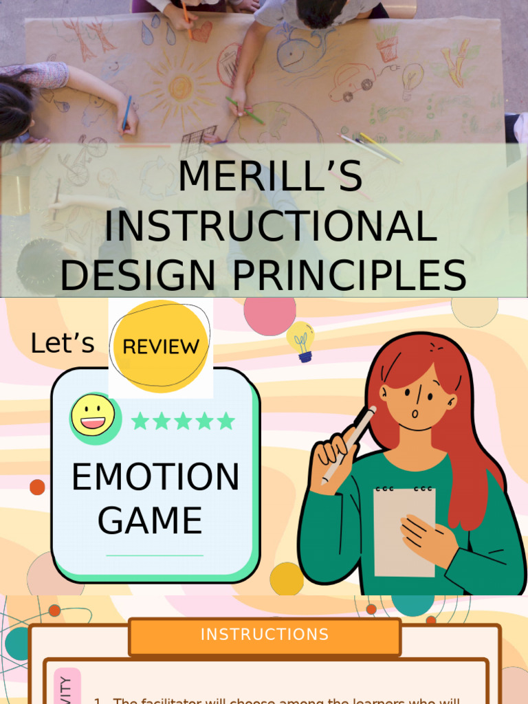 Merill's Principle of Instruction | PDF Merill's Principle of Instruction | PDF