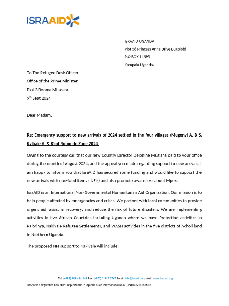 Letter To RDO 080924 DK | PDF