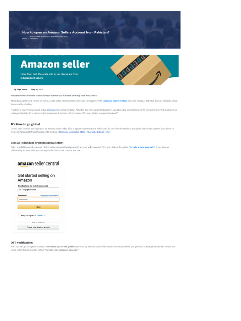 Amazon FBA | PDF