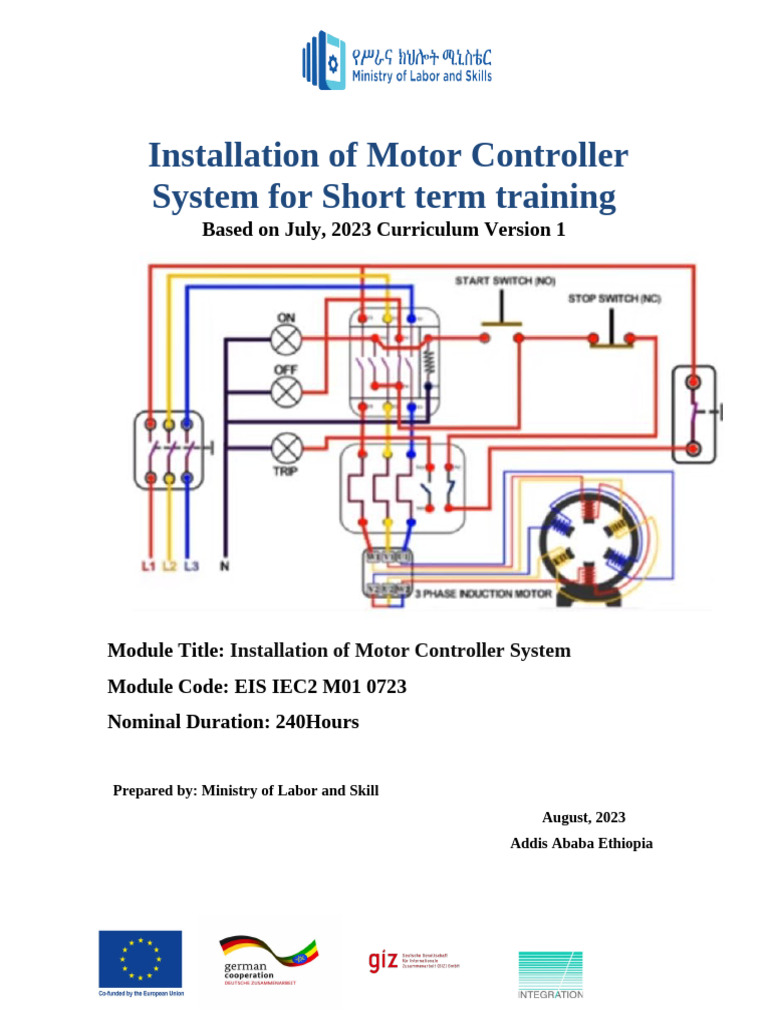 M01-Installation of Motor Control | PDF
