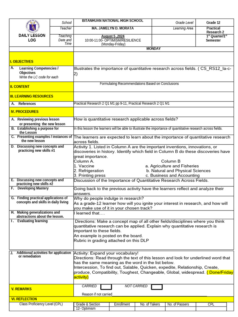 August 5, 2024 (Monday) | PDF | Science | Cognitive Science