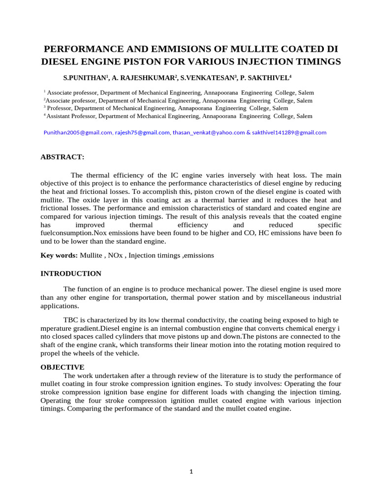 Punithan Journal 1 | PDF