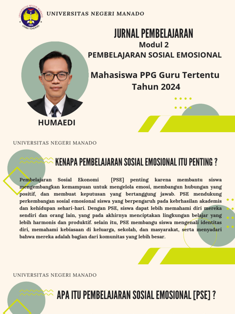 Modul 2 - PPG - Humaedi | PDF