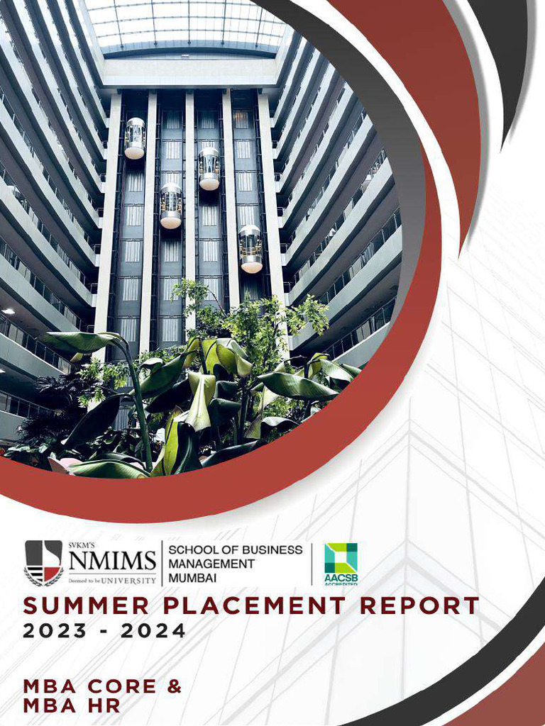 NMIMS Summer Placement Success | PDF | Marketing | Analytics