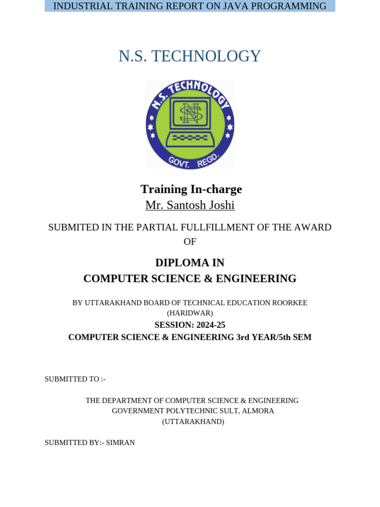 Simran Java | PDF