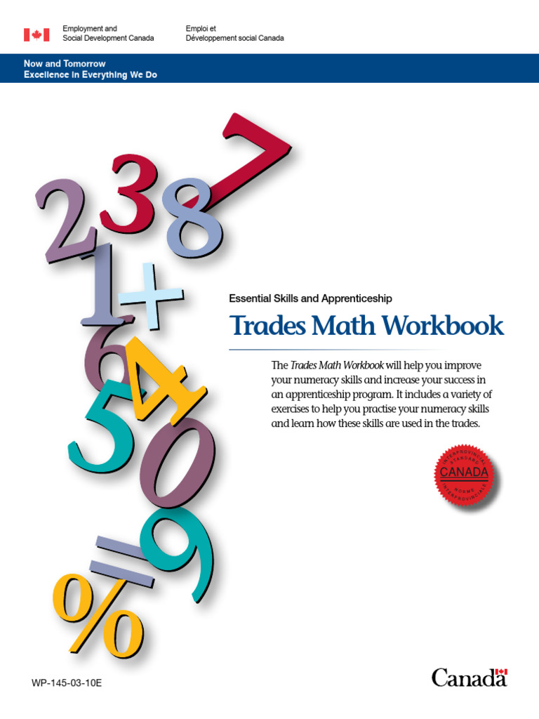 Trades Math Workbook Student | PDF