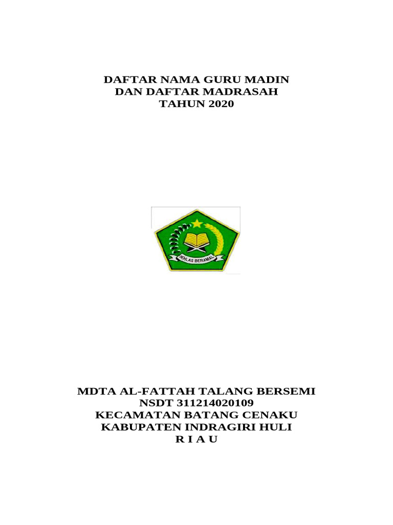 Cover Madin | PDF