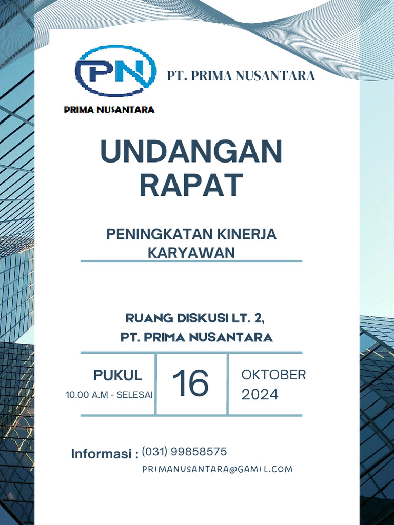 Undangan Rapat | PDF