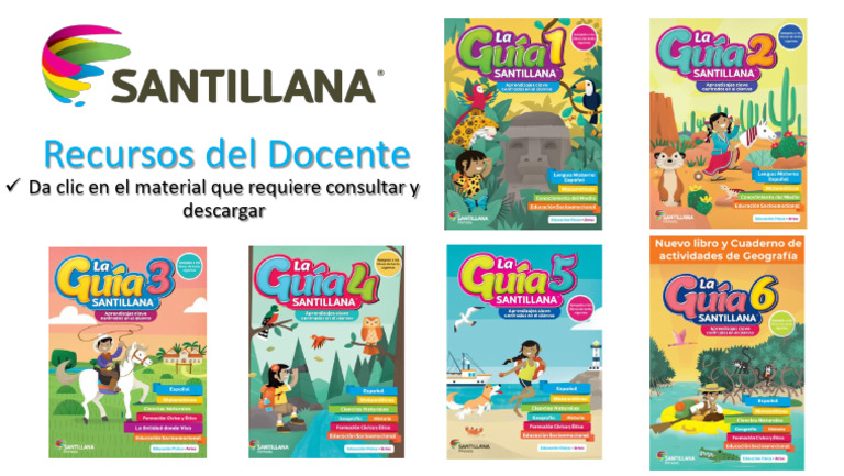 Recursos Guia Santillana (1) .PDF Versión 1-1 | PDF