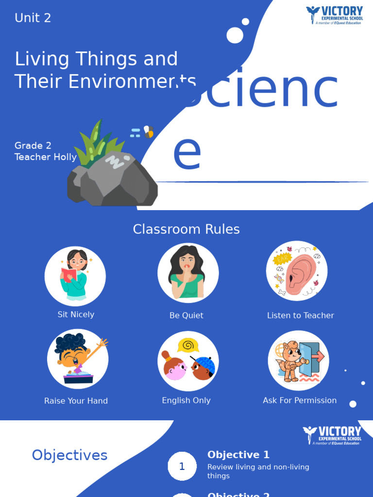 Living Things and Their Environments | PDF