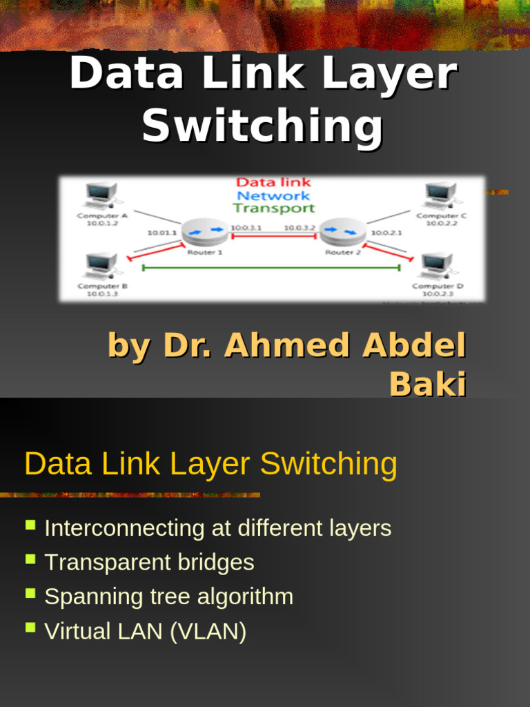 Lec 8-Data Link Layer Switching | PDF