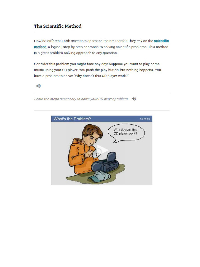 The Scientific Method | PDF