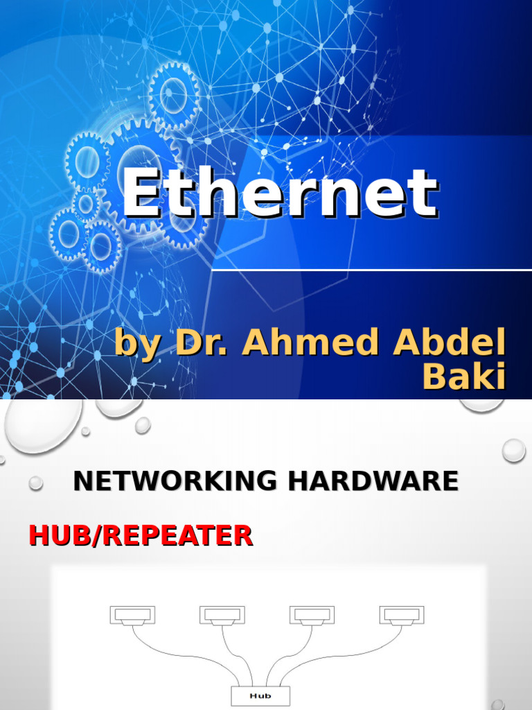 Lec 6-Ethernet Final Presentation | PDF