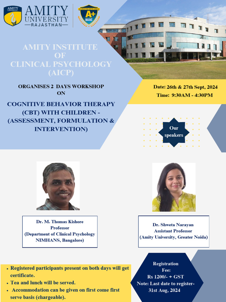 CBT Workshop Poster PDF | PDF