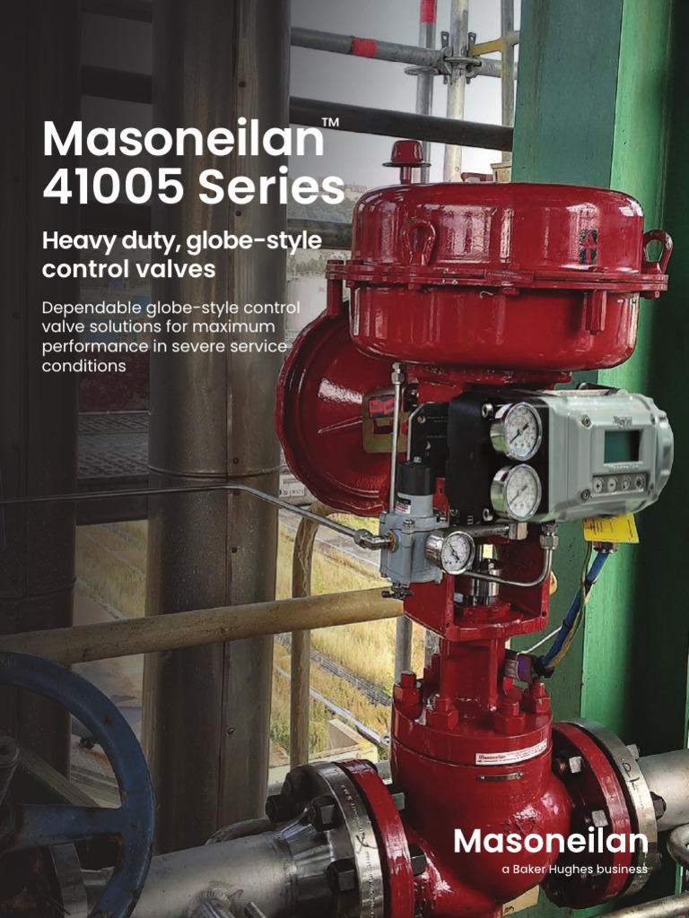 Baker Huges Globe Cage Guided Control Valve | PDF