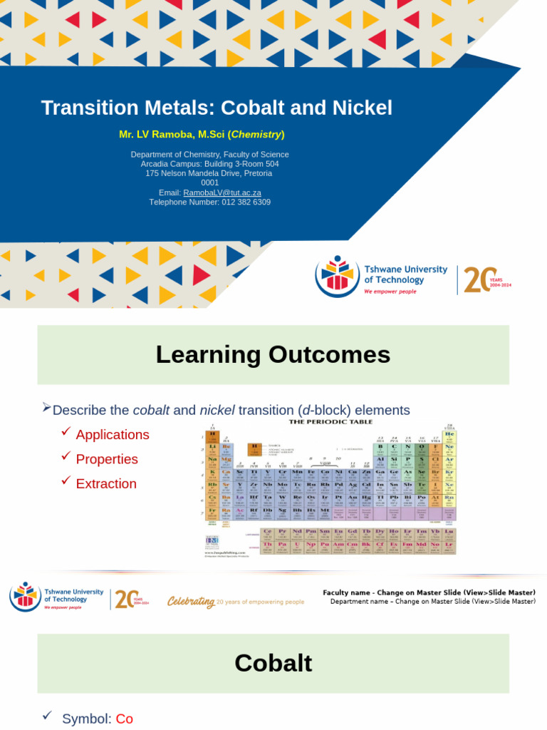 Cobalt and Nickel | PDF
