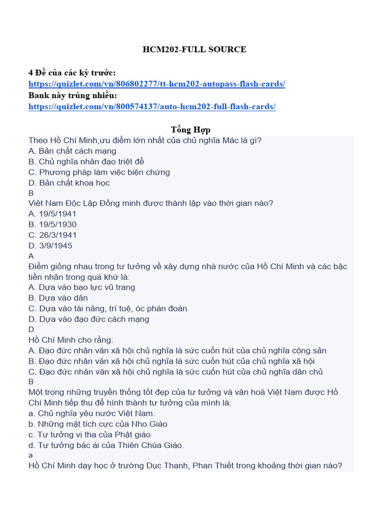 Hcm202 Full Source | PDF