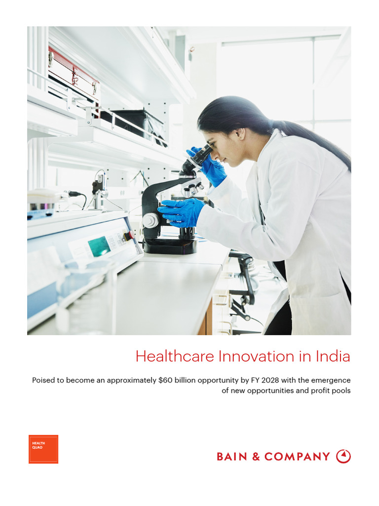 Bain Report Healthcare Innovation in India | PDF