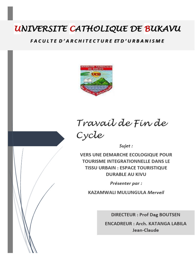 Mon TFC À Imprimer | PDF