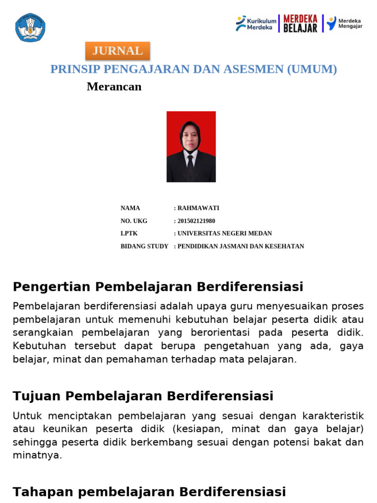 Jurnal Modul 1 Bu Atik | PDF