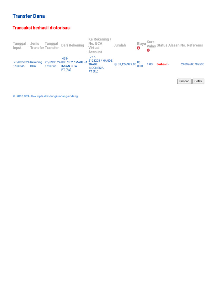 BCA - Cash Management System | PDF