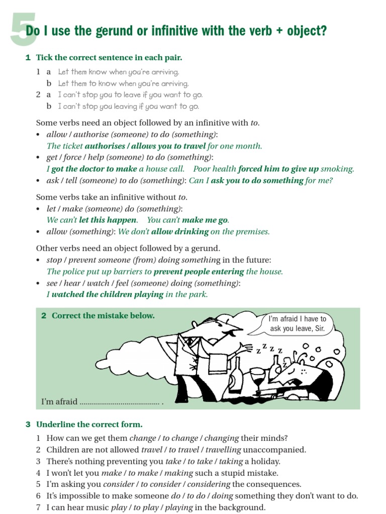 Gerunds and Infinitives | PDF | Linguistic Morphology | Grammar