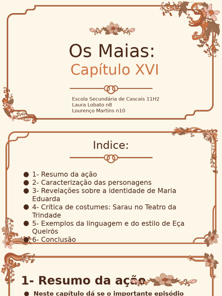 Os Maias - Capítulo Xvi | PDF