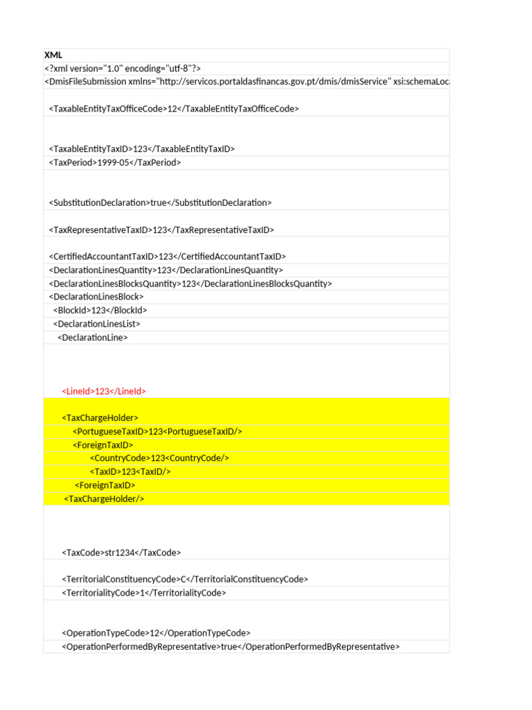 XML Mapping Update20210910 | PDF