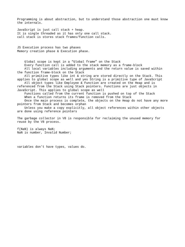 Programming Is About Abstraction | PDF